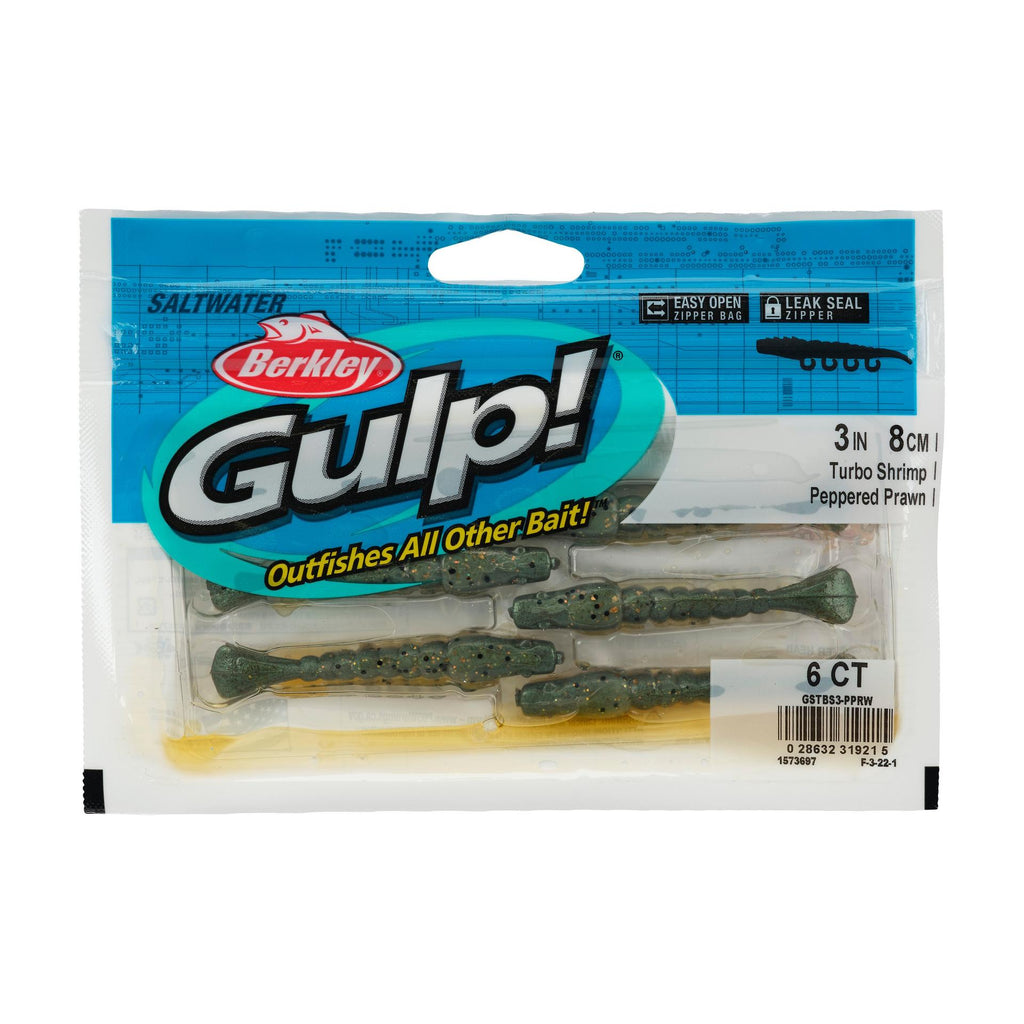 Gulp!® Saltwater Turbo Shrimp | Berkley Fishing®
