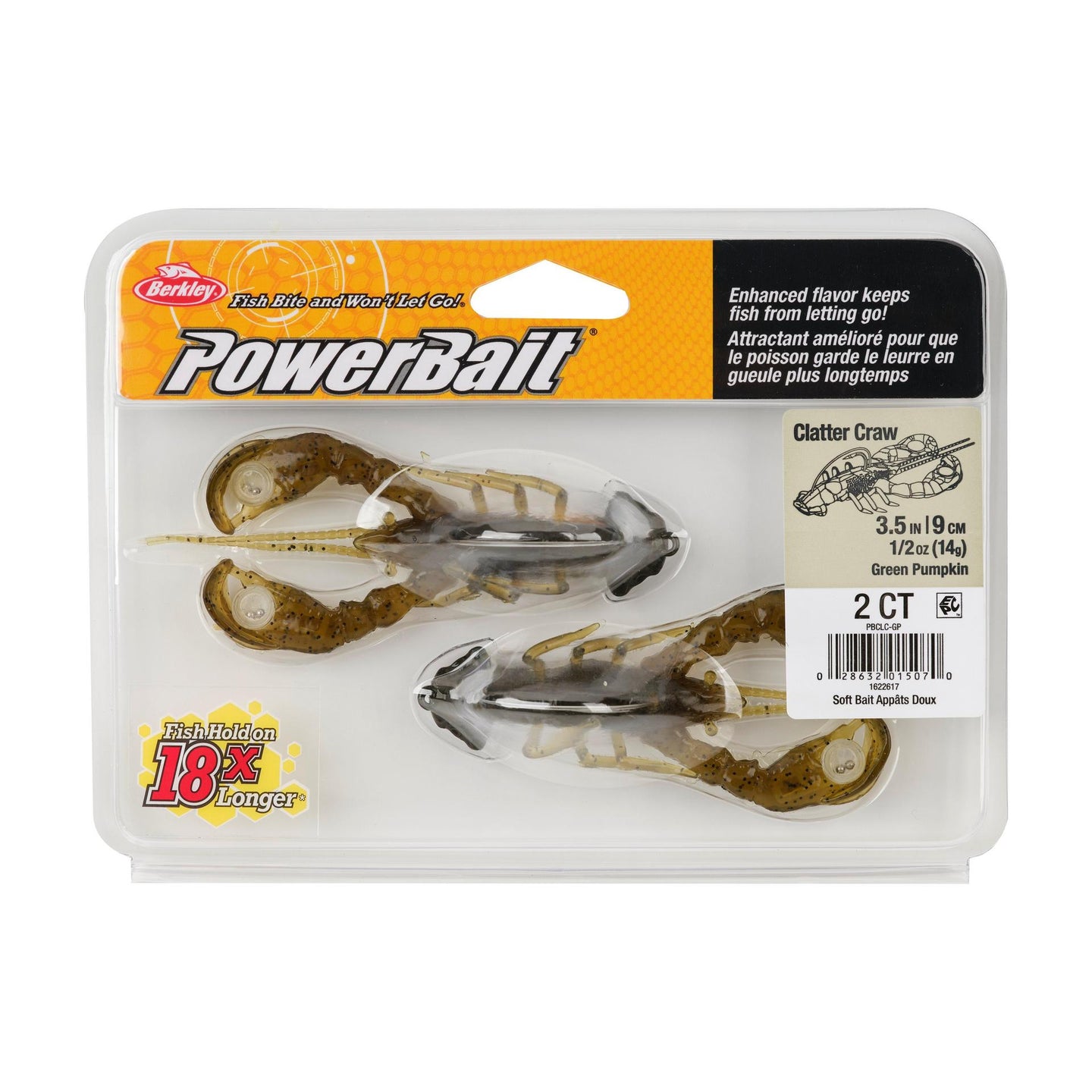 PowerBait® Clatter Craw | Berkley Fishing®