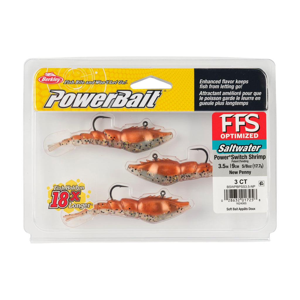 PowerBait® Saltwater Power Switch Shrimp | Berkley Fishing®