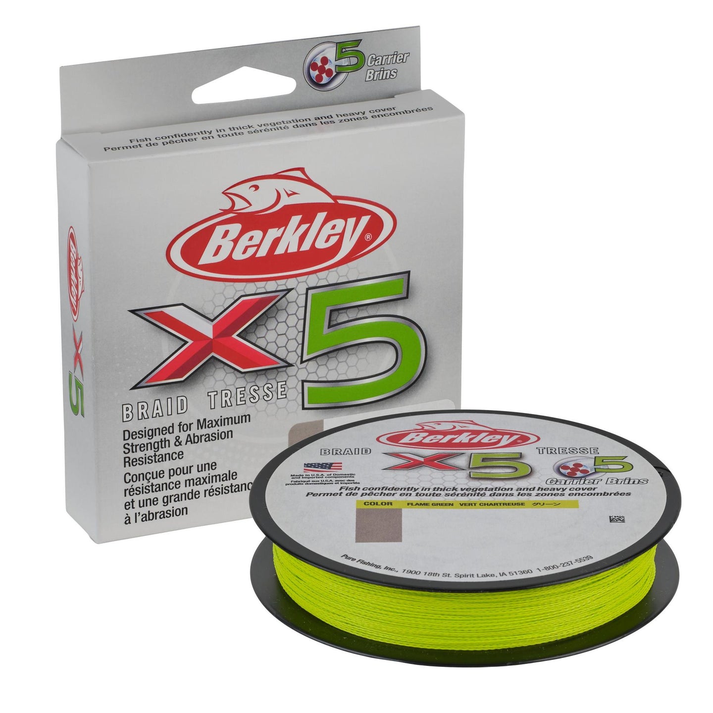 x5 Braid Filler Spool | Berkley Fishing®